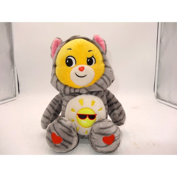 Care Bears | Toys | Care Bear Funshine Kitty Cat Hoodie Yellow Stuffed ...